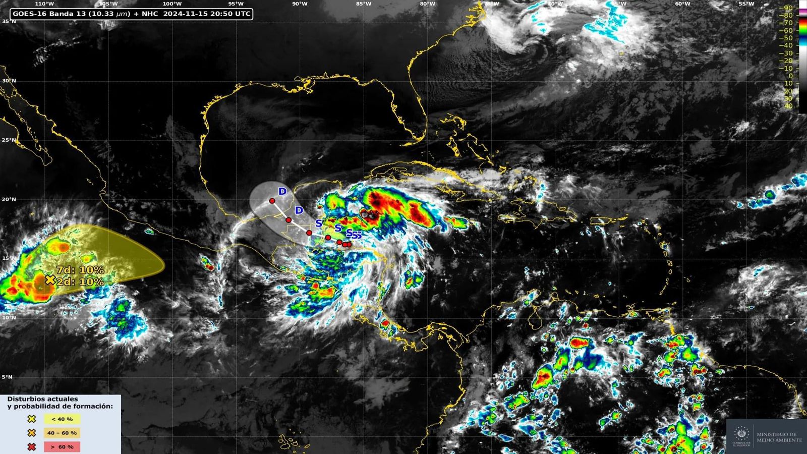 El Salvador en alerta por lluvias intensas debido a tormenta tropical ...