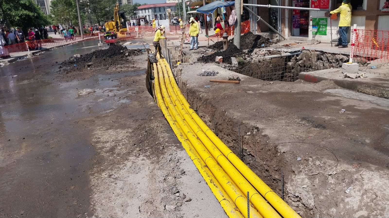 Avanza proyecto de cableado subterráneo en el Centro Histórico de San ...
