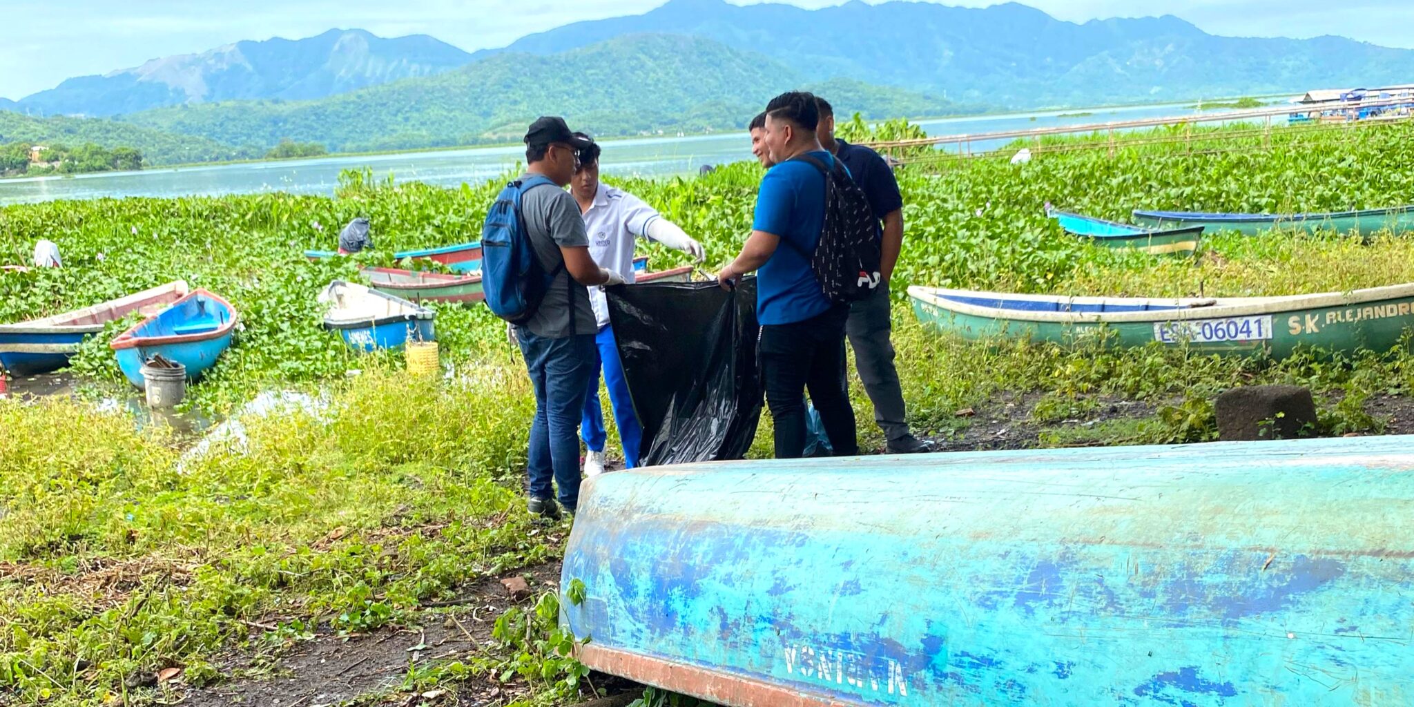 UNIVO realiza jornada ambiental en la laguna de Olomega por el Día Mundial del Medio Ambiente ...